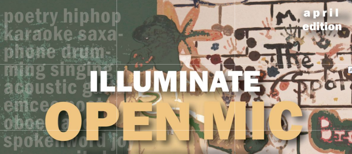 Celebrate Poetry Month: Illuminate Open Mic – KAN BOOKS